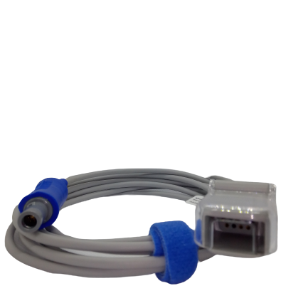 Cable extensión para SpO2, Mindray, series BENEVIEW, VISION, IMEC, IPM ...